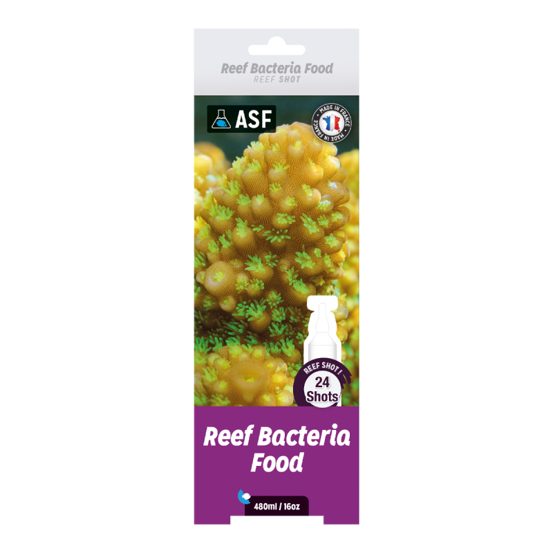 ASF Reef Bacteria Food 480ml - 24 Shots