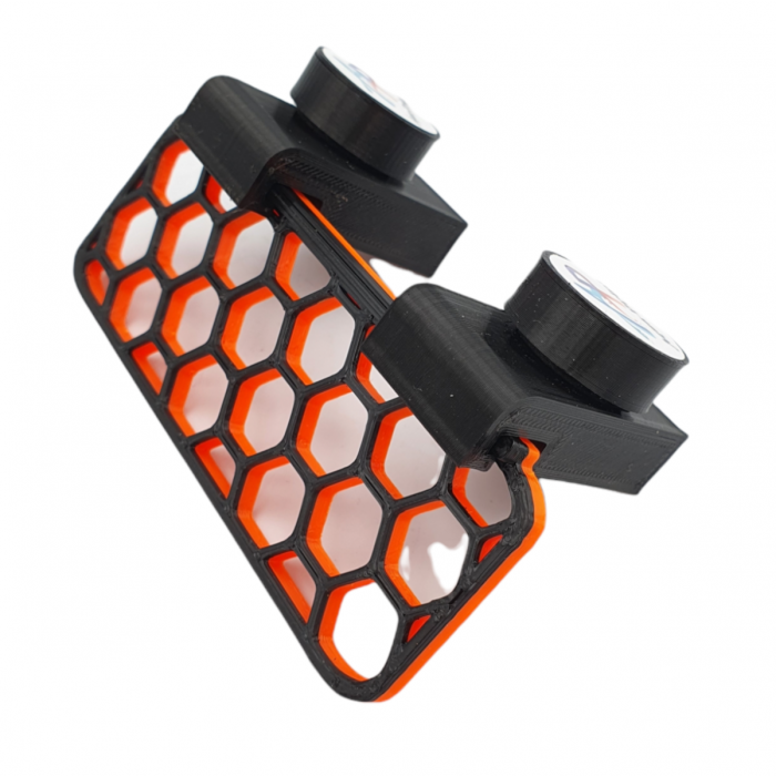 Aqua-Print 10cm Slimline Honeycomb Frag Rack at Kraken Corals