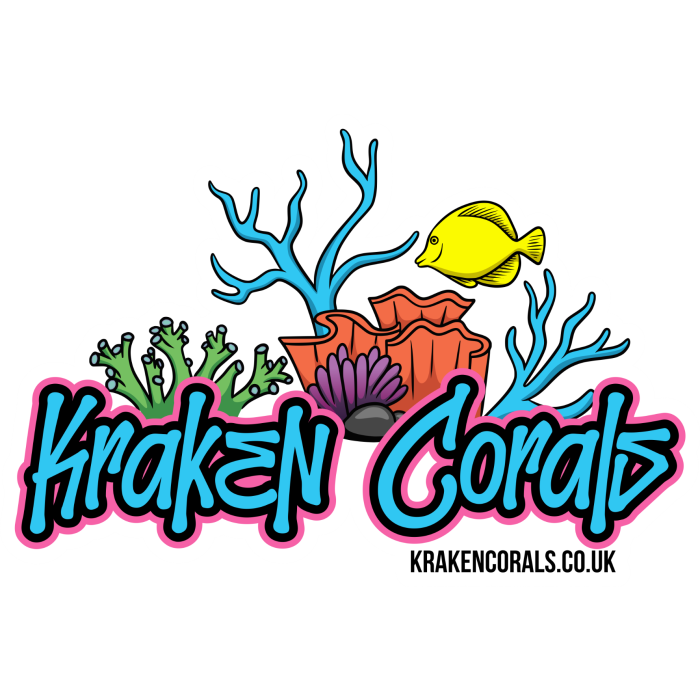 Kraken Corals Sticker - Coral Reef