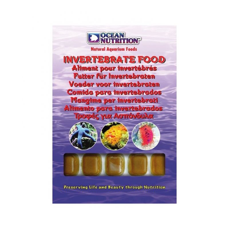 Ocean Nutrition Frozen Invertebrate Food 100g Blister